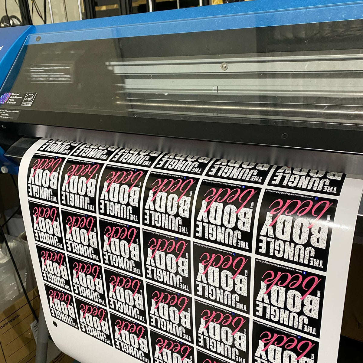 50 Square Custom Printed Stickers 50mm x 50mm freeshipping - DTF Print ...